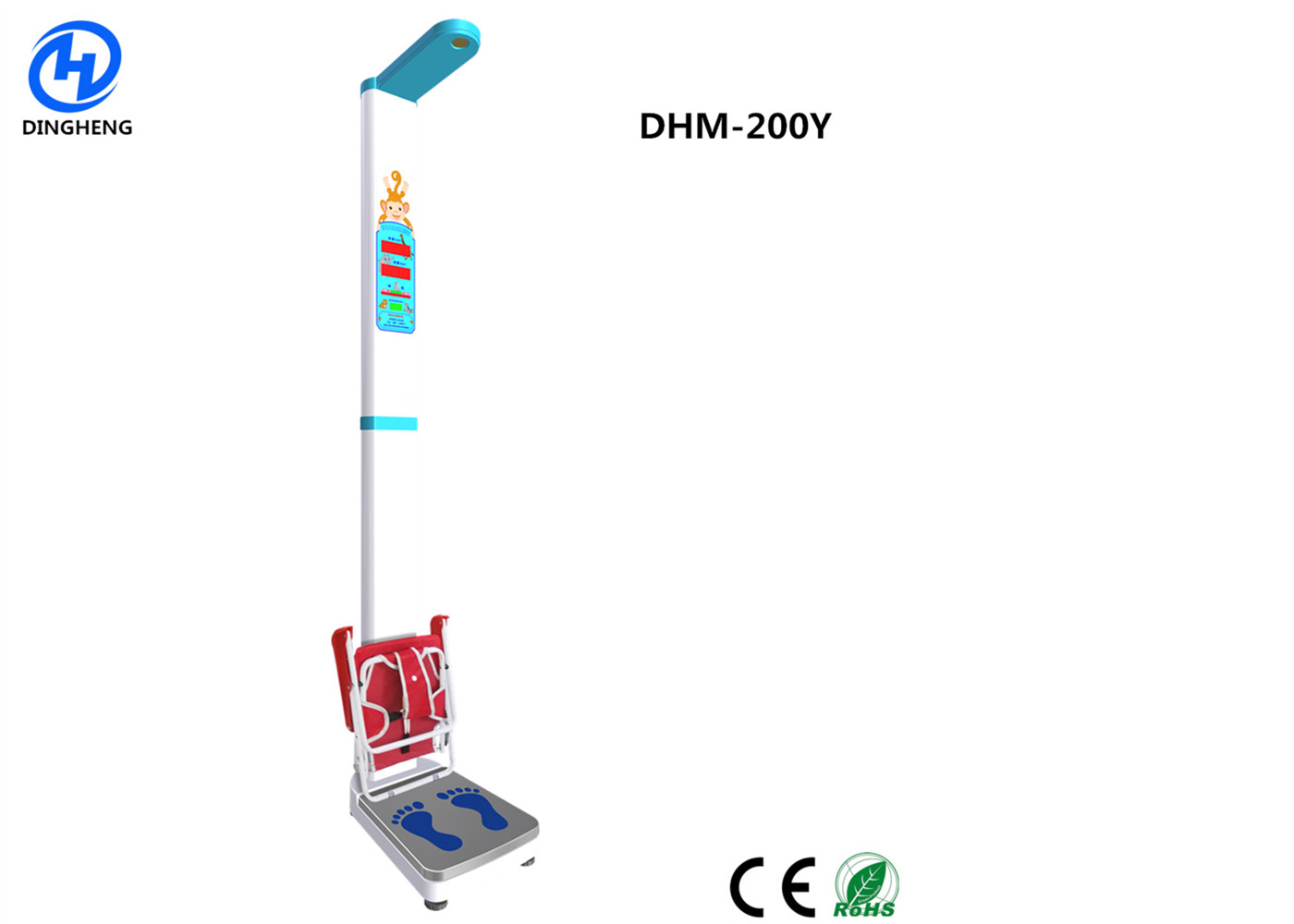 Children Digital Height Weight Scale , Electronicbody Mass Index Machine