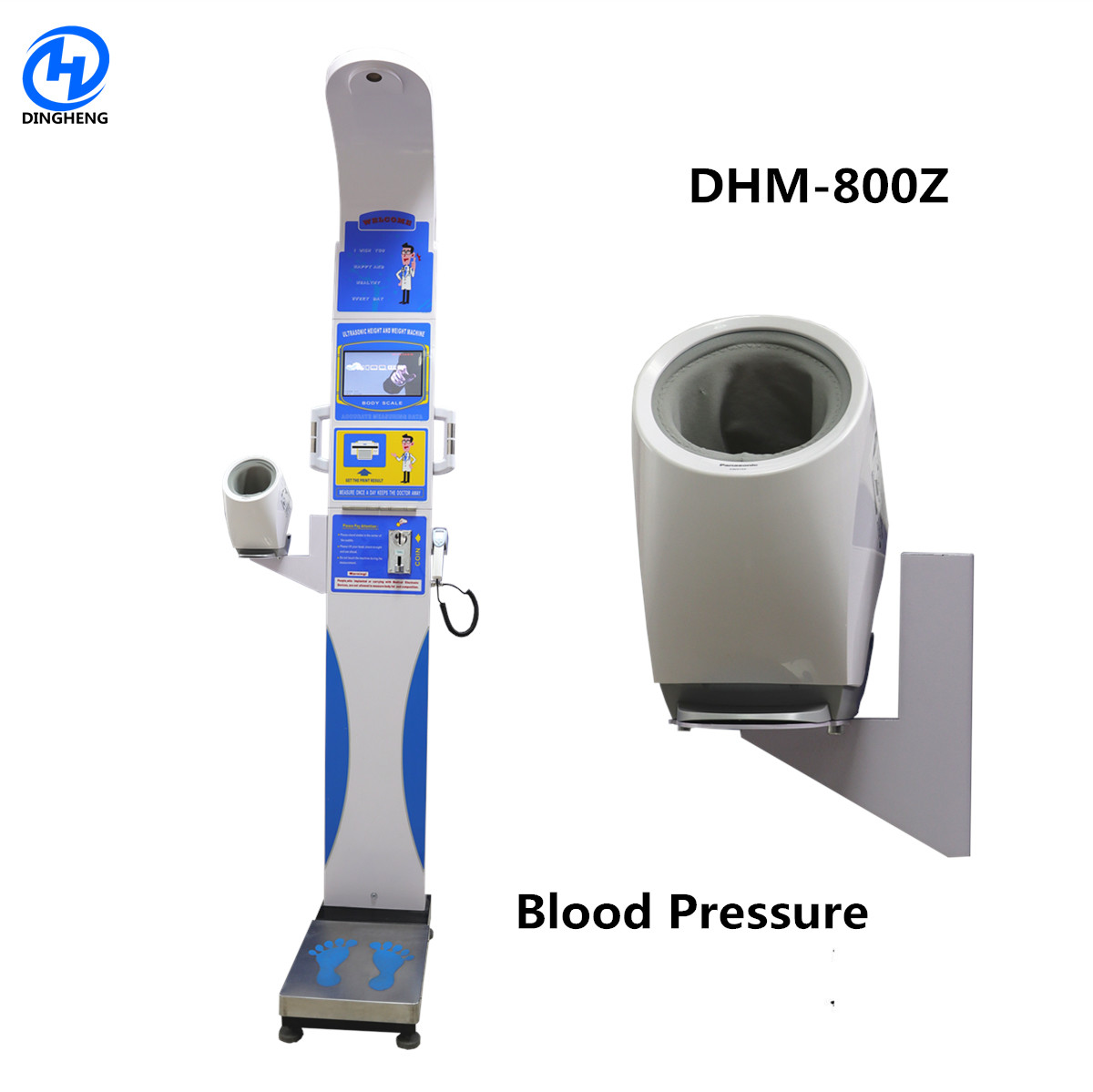 Multi Functional Accurate Body Weight Scale , Digital Body Analyzer Scale