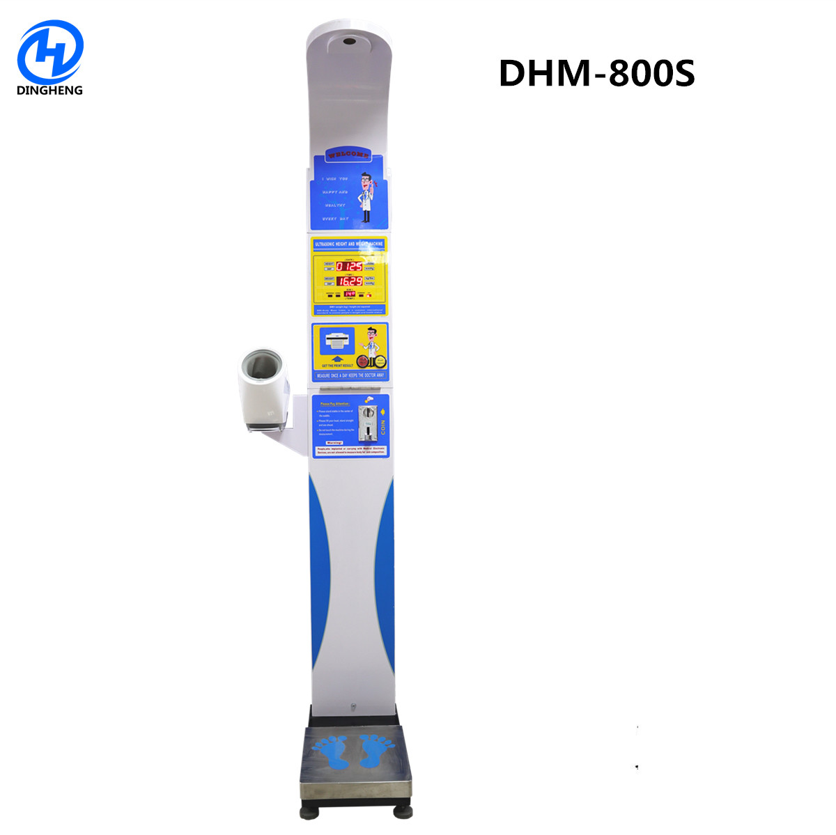 Automatica Digital Body Analyzer Scale , Height And Weight Machine ...