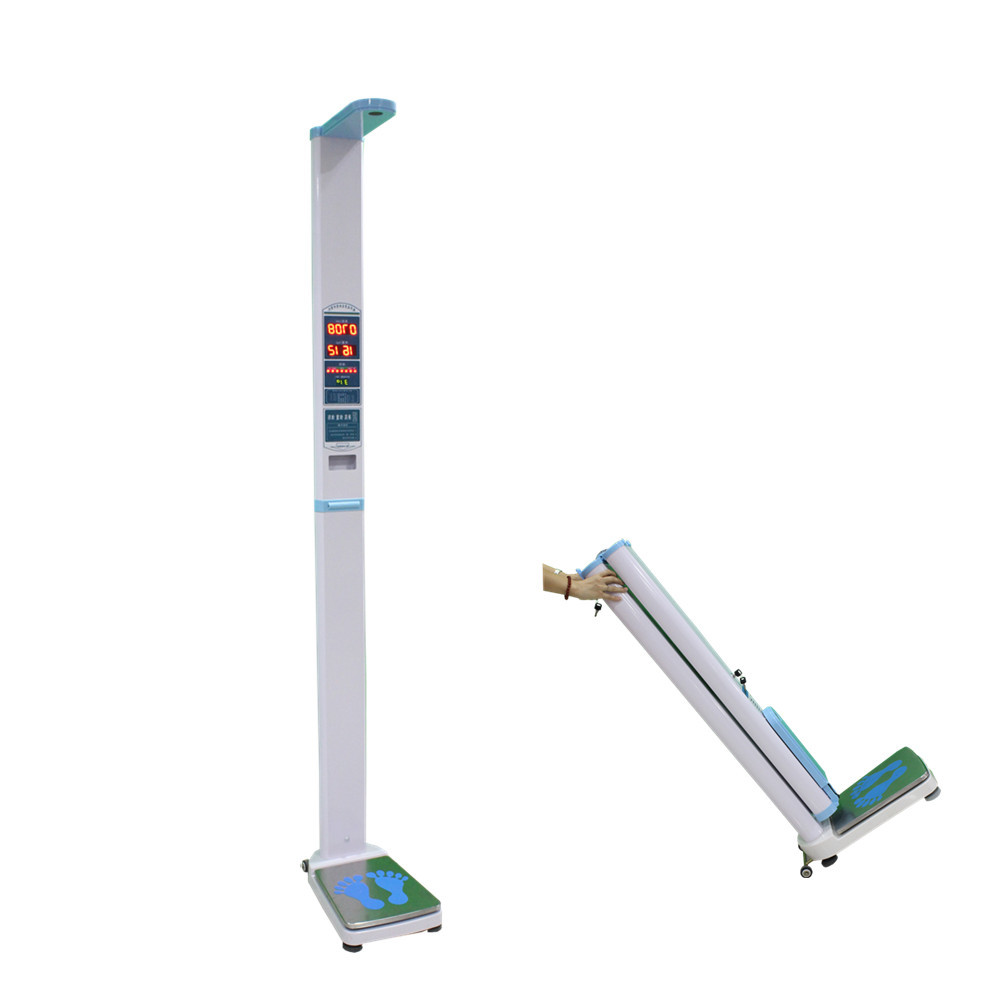 bmi weighing machine with height measurement and coin operated