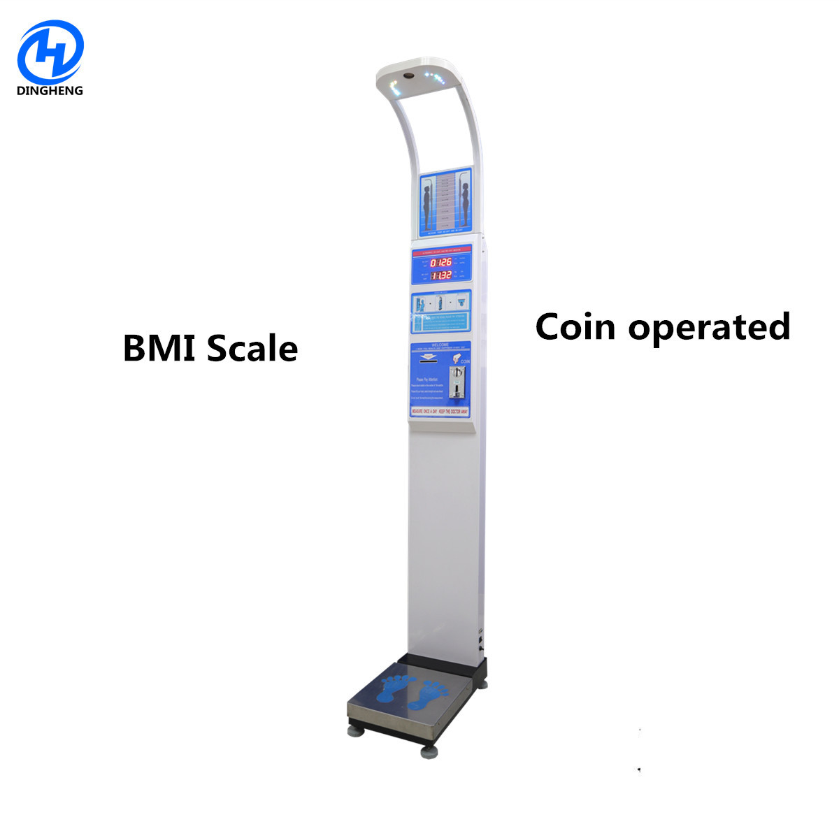 Wifi Bluetooth Body Fat Scale / Medical Body Weight Height Scale 500kg ...
